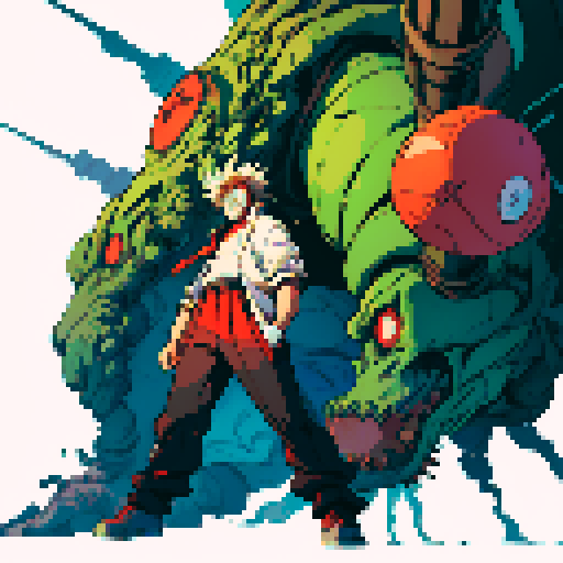 fat mad scientist, full-body image, facing ri... | Pixelfy